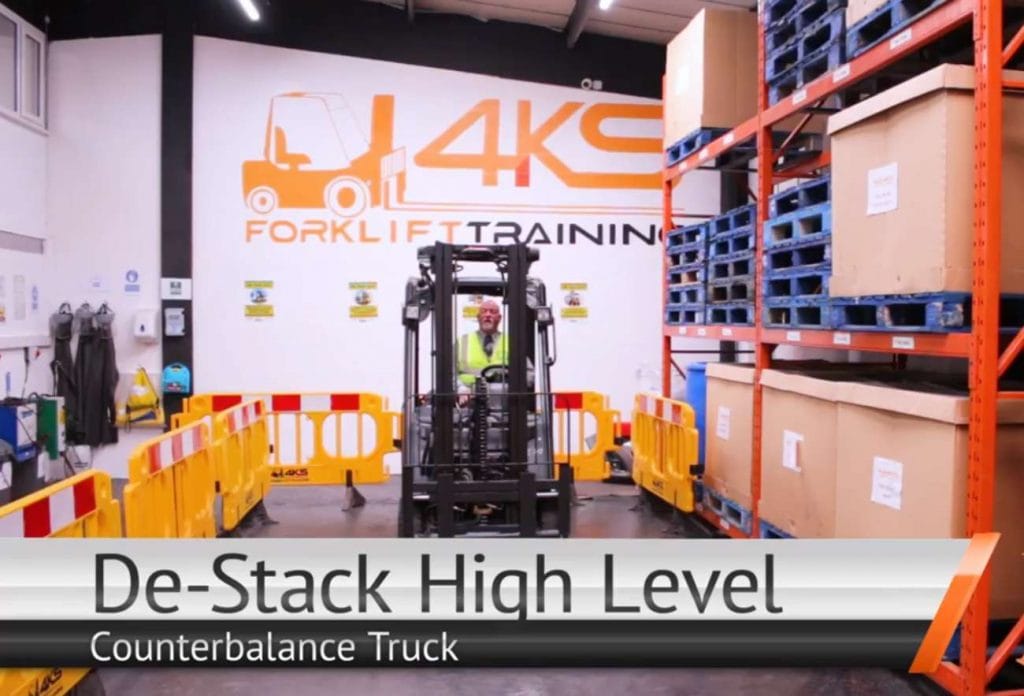 How To Operate A Reach Truck | 4KS Forklift Training
