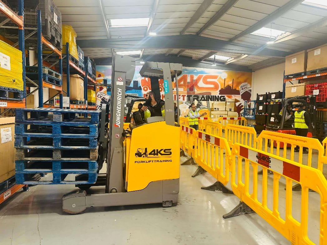 Comprehensive Reach Truck Training Course | 4KS Forklift Training
