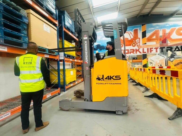 Comprehensive Reach Truck Training Course | 4KS Forklift Training